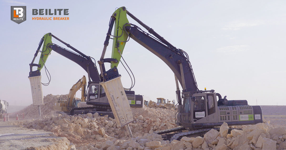 Hydraulic Breaker Rock Hammers for Large Heavy-Duty Demolitions: A ...