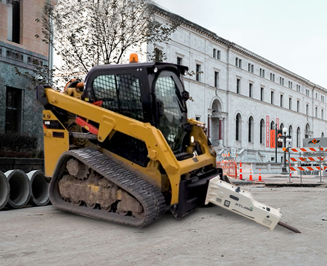 Hydraulic Breaker for Skid Steer Loaders – indonesia