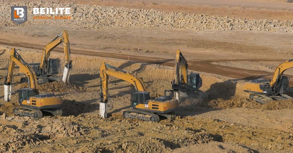 Demolition Hydraulic Breaker for Land Leveling Projects – indonesia